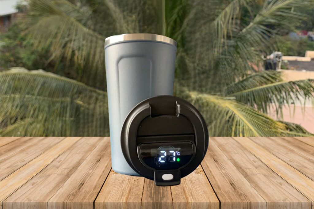 Travel Mug With Temperature Indicator|1.0 | Inspiring Indians ...